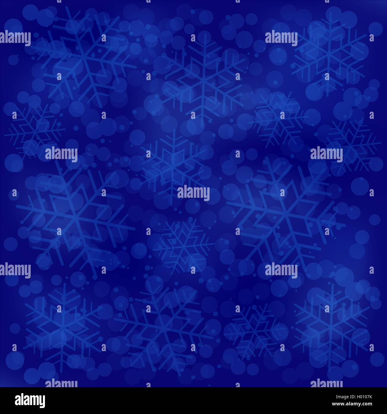 Snowflake blue background hi-res stock photography and images - Alamy