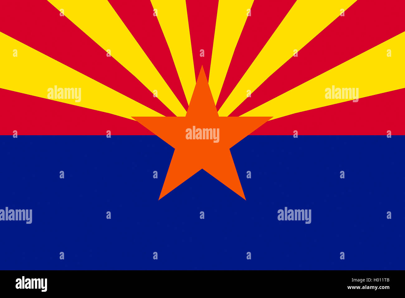 flag of Arizona, USA, Arizona Stock Photo - Alamy