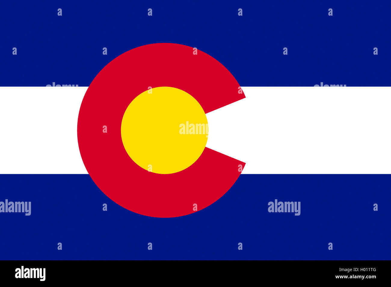 flag of Colorado, USA, Colorado Stock Photo - Alamy