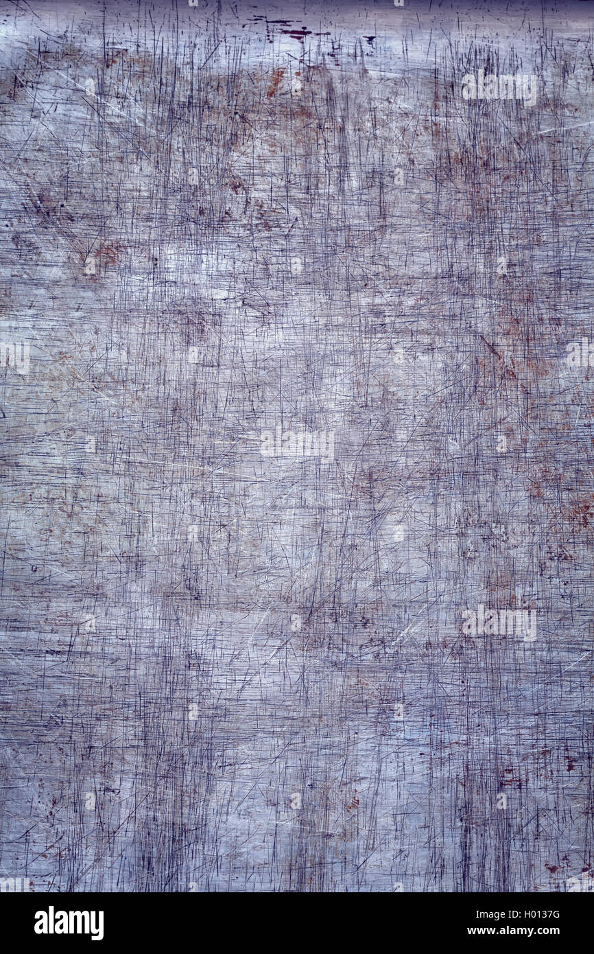 Scratched Aluminium Sheet Background Stock Photo - Alamy