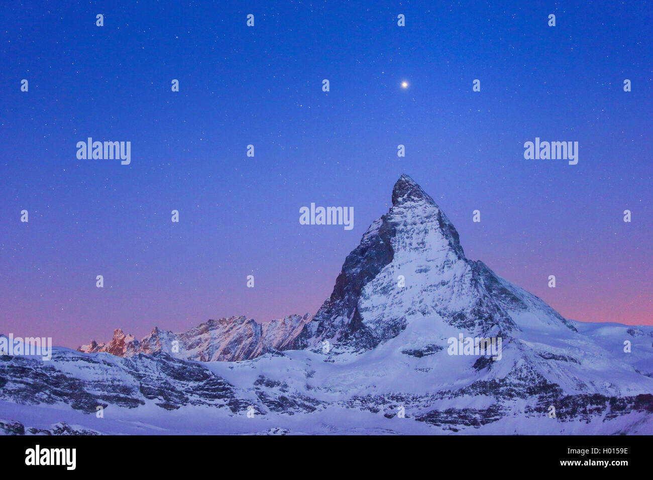 Monte cervino matterhorn view hi-res stock photography and images - Alamy