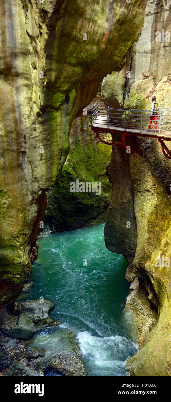 canyon of Fier, France, Savoie, Annecy Stock Photo - Alamy