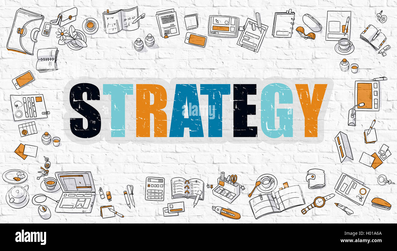 Modern business strategy icons hi-res stock photography and images - Alamy