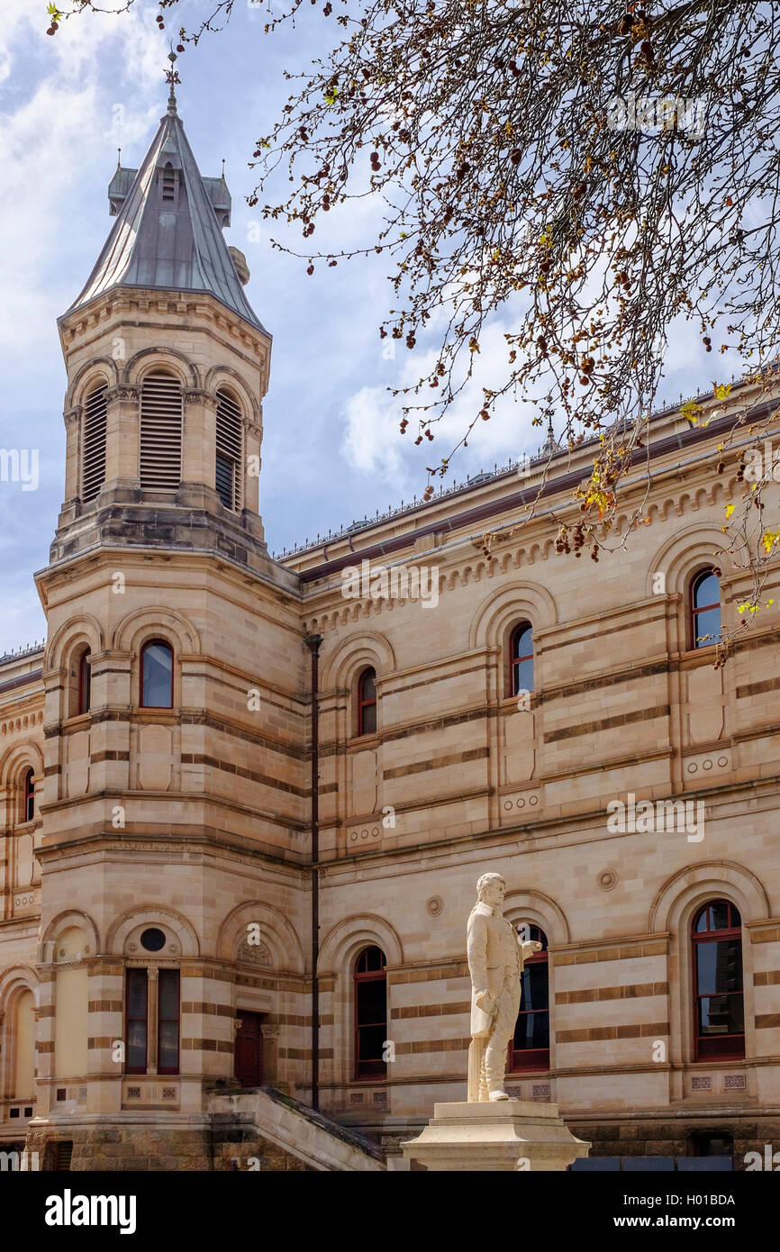 The exterior of the historic Mortlock Library, in the South Australian ...