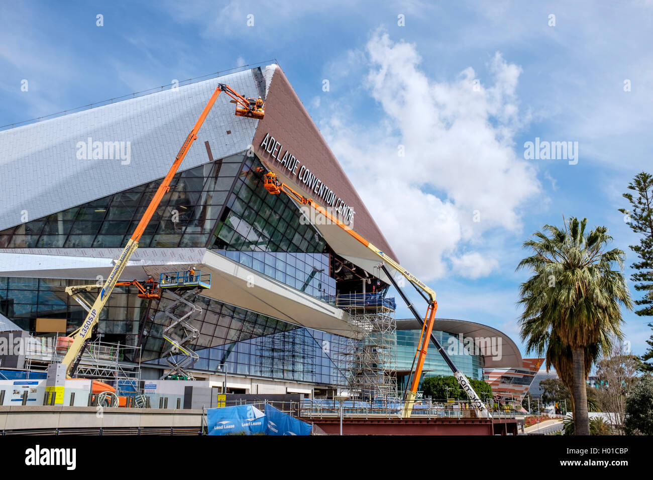 Construction nears completion on the new Adelaide Convention Centre ...