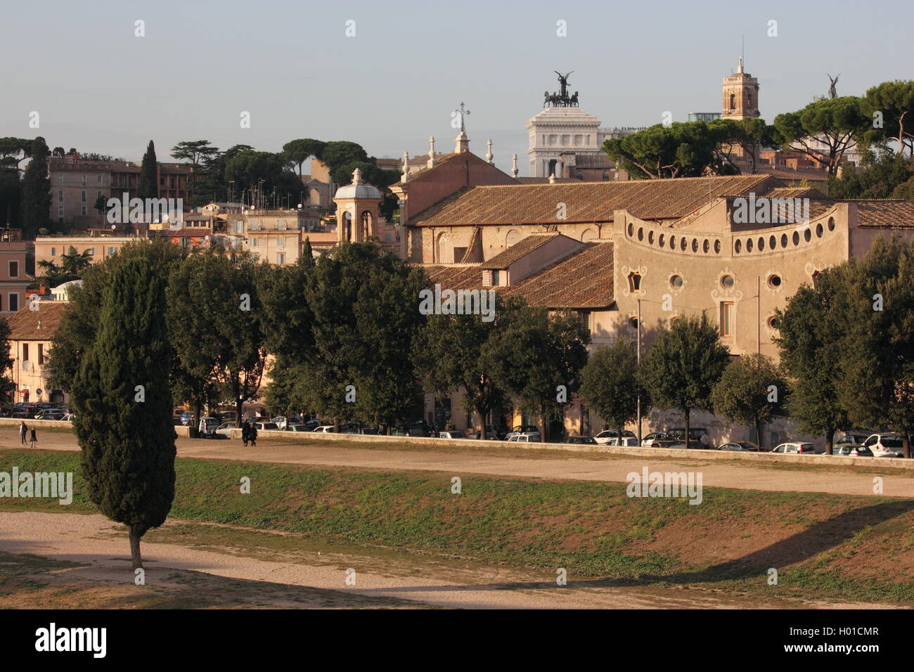 a beautiful view of Circo Massimo, Rome, Italy Stock Photo - Alamy