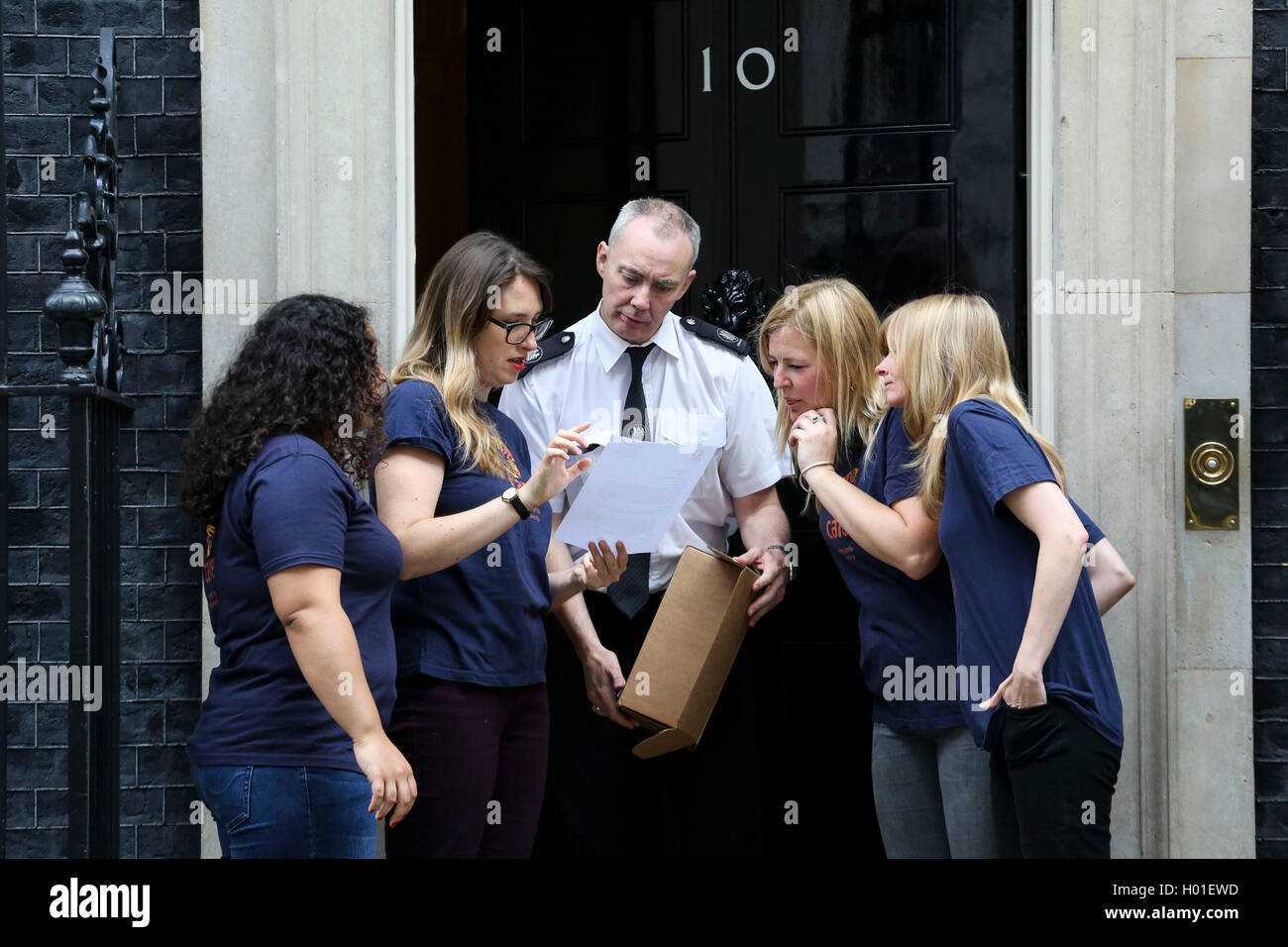Members of CARE International (from the left) Eloise Di Gianni, Ruby ...