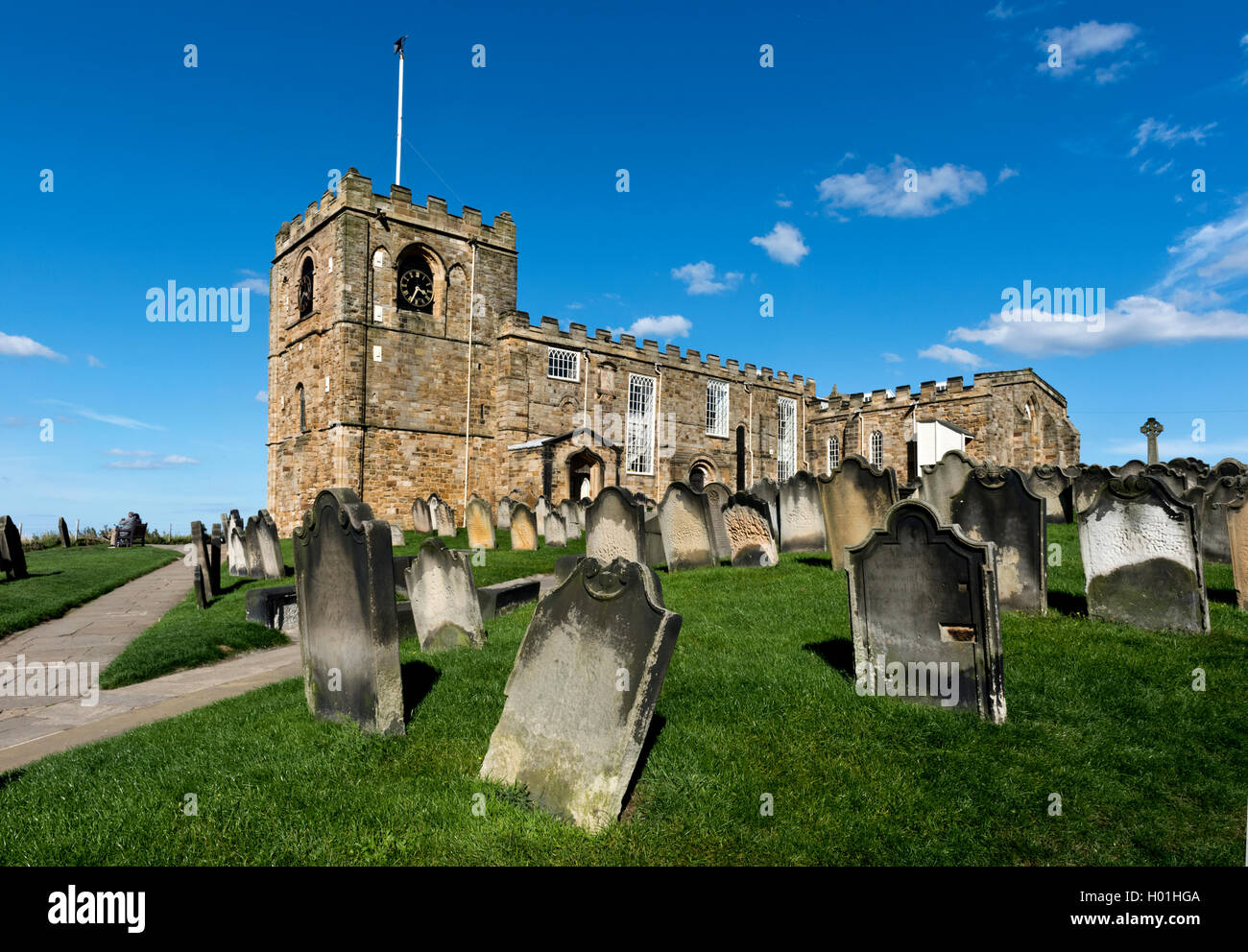 St Mary's Church, Whitby, North Yorkshire Stock Photo - Alamy