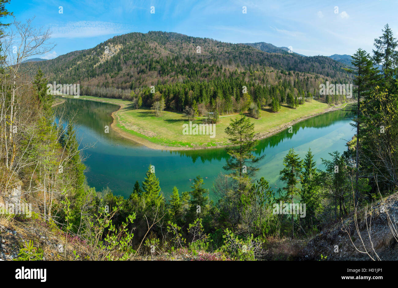 Sylvenstein dam hi-res stock photography and images - Alamy