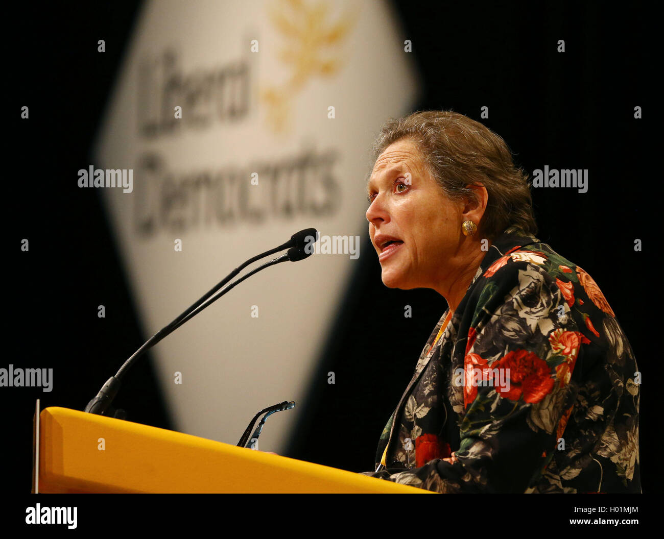 Baroness Kramer, Liberal Democrat Treasury Spokesperson, delivers a ...