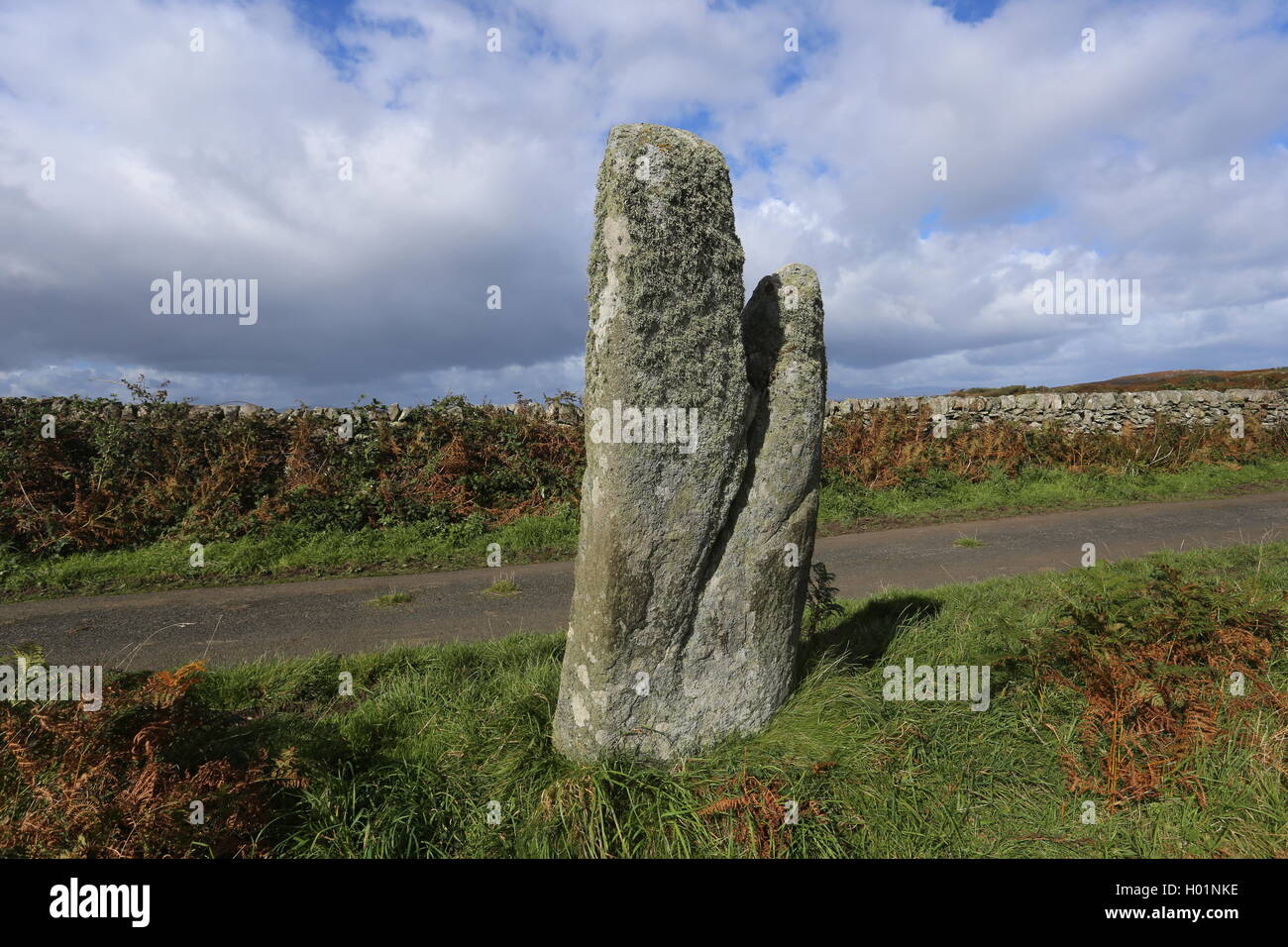 Giant's Tooth Standing Stone or Druid's Stone Isle of Gigha Scotland ...