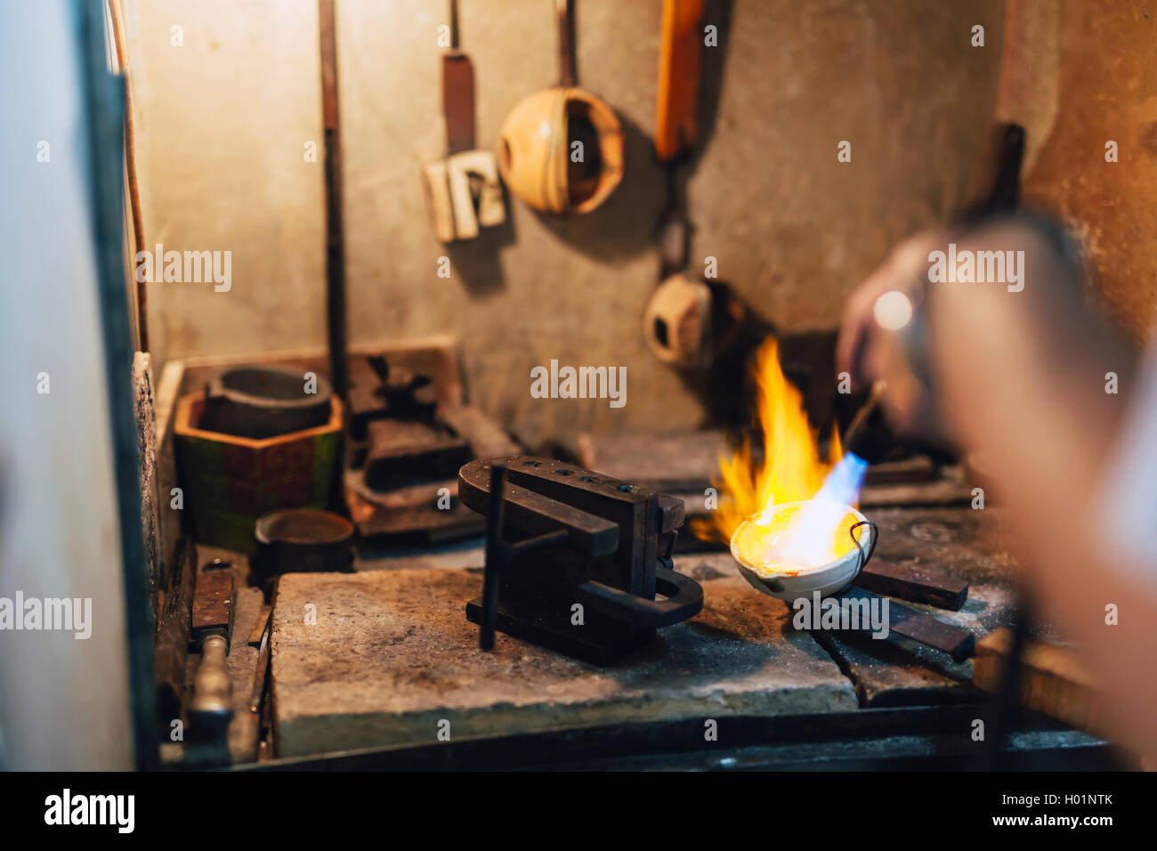 Gold making hi-res stock photography and images - Alamy
