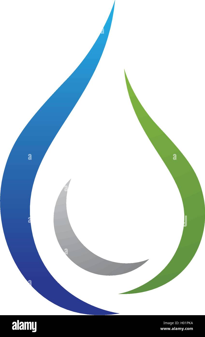 Water wave Logo Template Stock Vector Image & Art - Alamy