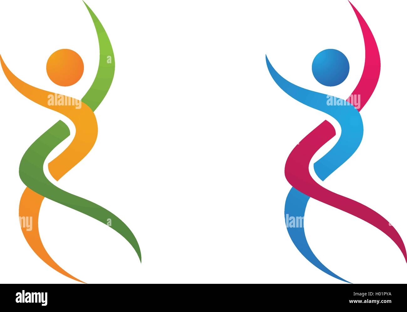 Health Logo Template Stock Vector Image & Art - Alamy