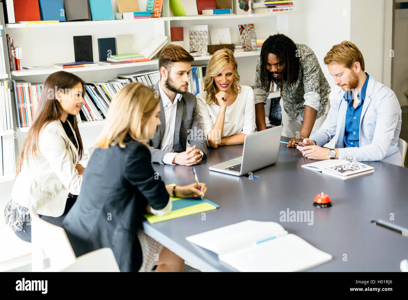 Creative business team meeting woman hi-res stock photography and ...