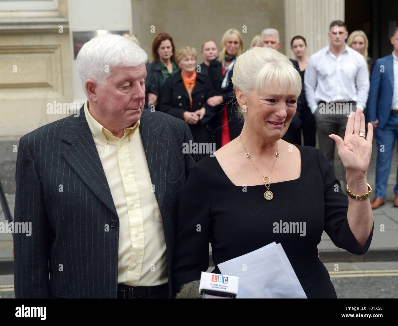 Karen edwards mother of becky godden edwards hi-res stock photography ...