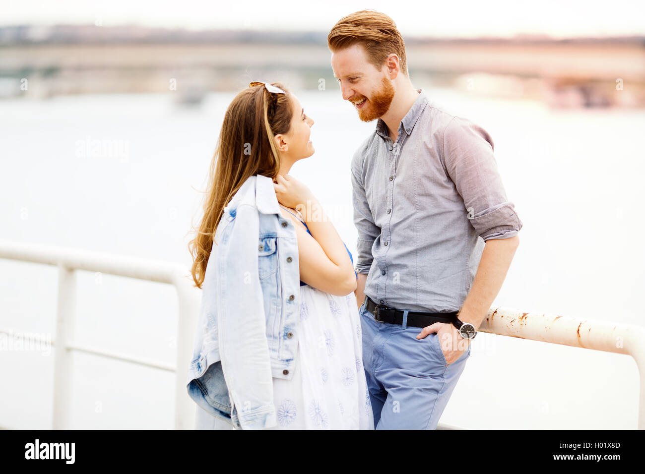 Two people in love spending time together Stock Photo - Alamy