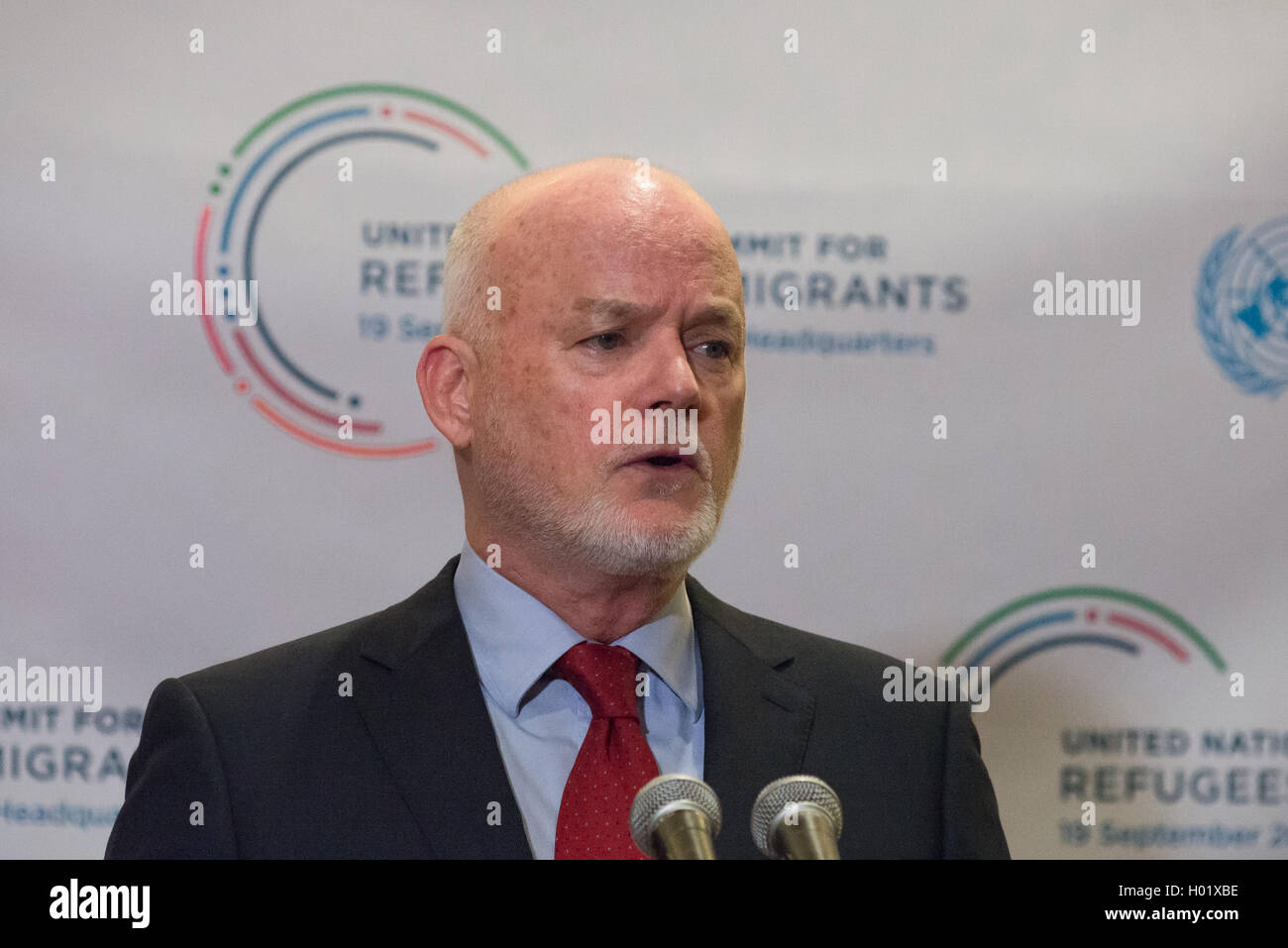 New York, United States. 19th Sep, 2016. GA 71 President Peter Thomson ...