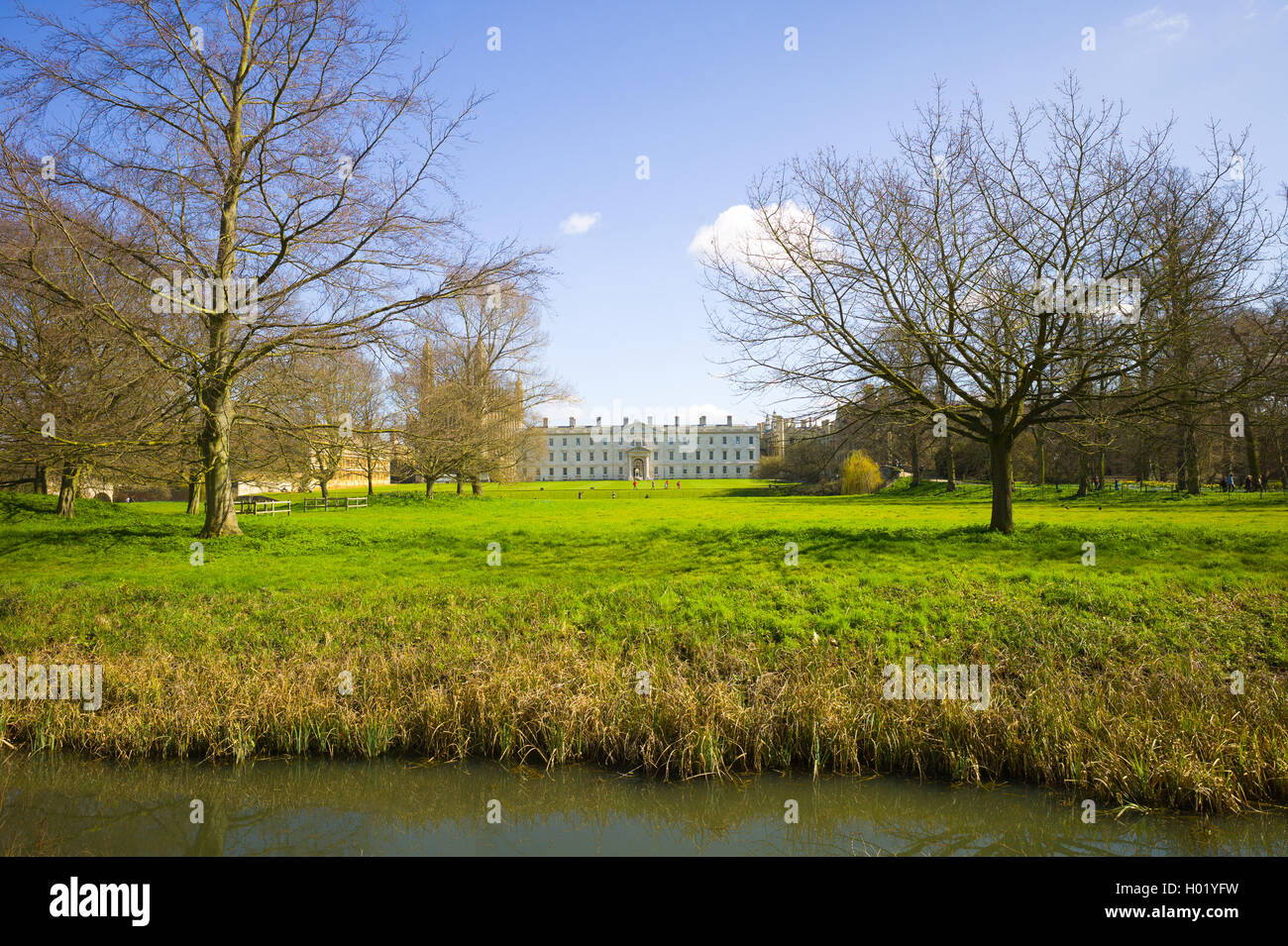 Clare college campus in cambridge hi-res stock photography and images ...