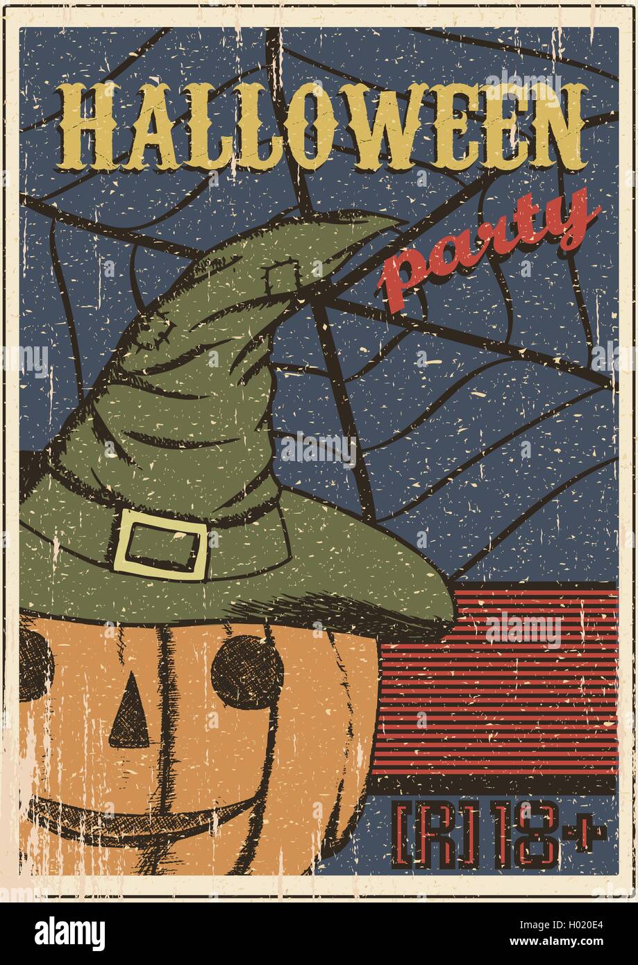 Vintage poster Stock Vector Images - Alamy