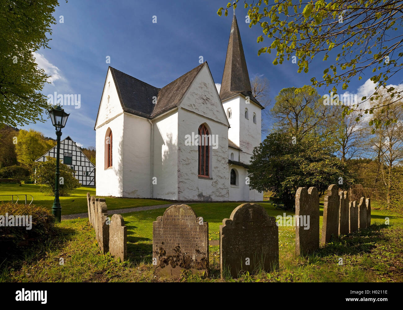 evangelic Church of the Cross Wiedenest, Germany, North Rhine ...