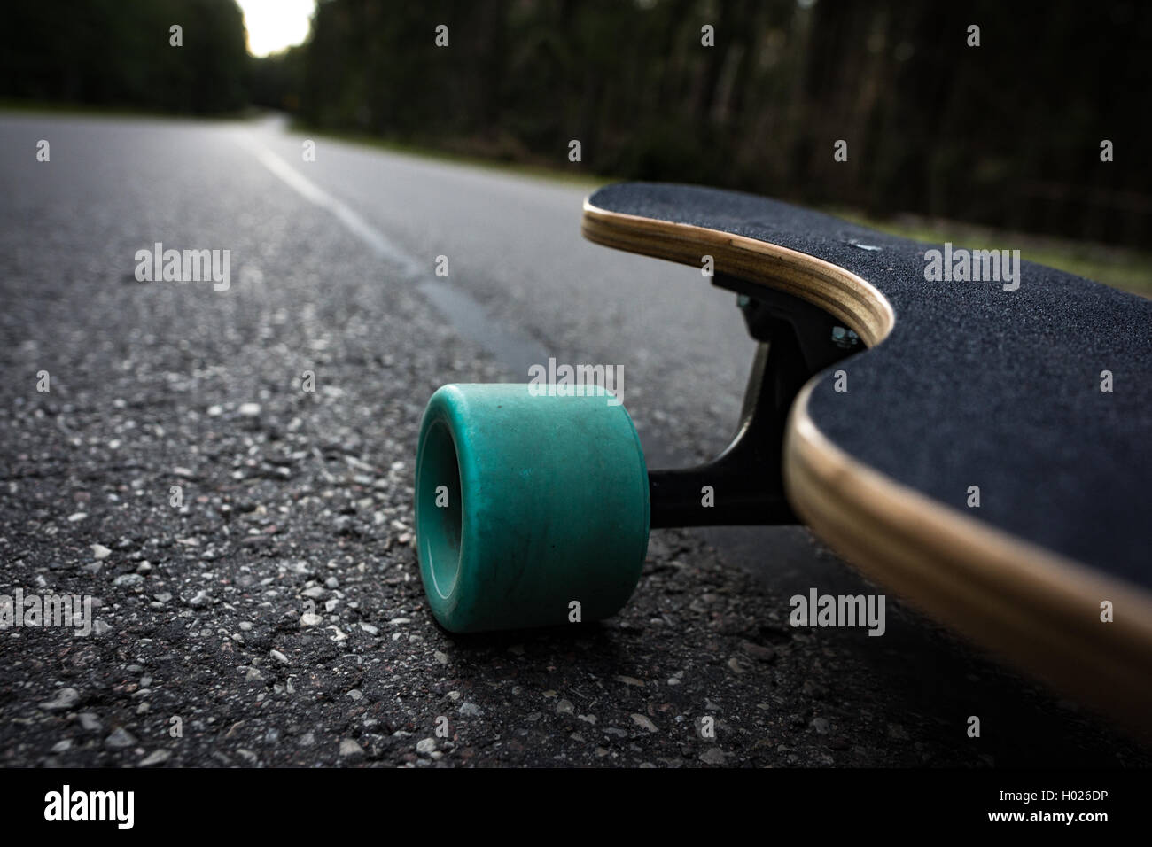 Longboard close up Stock Photo - Alamy