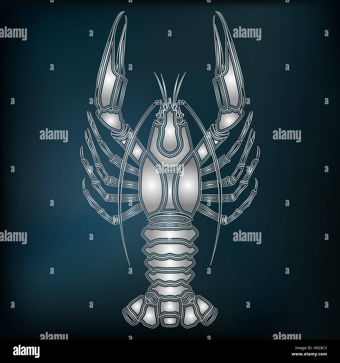 Crayfish zodiac symbol hi-res stock photography and images - Alamy