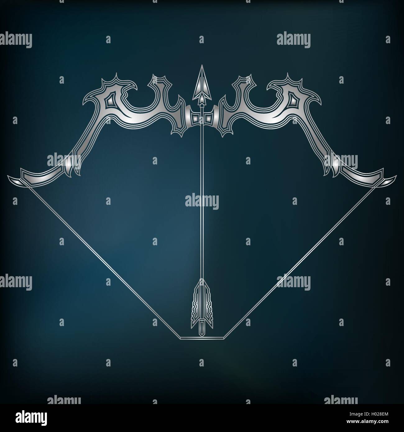 Zodiac signs bow and arrow 60 photos - Astrologytoyou.com
