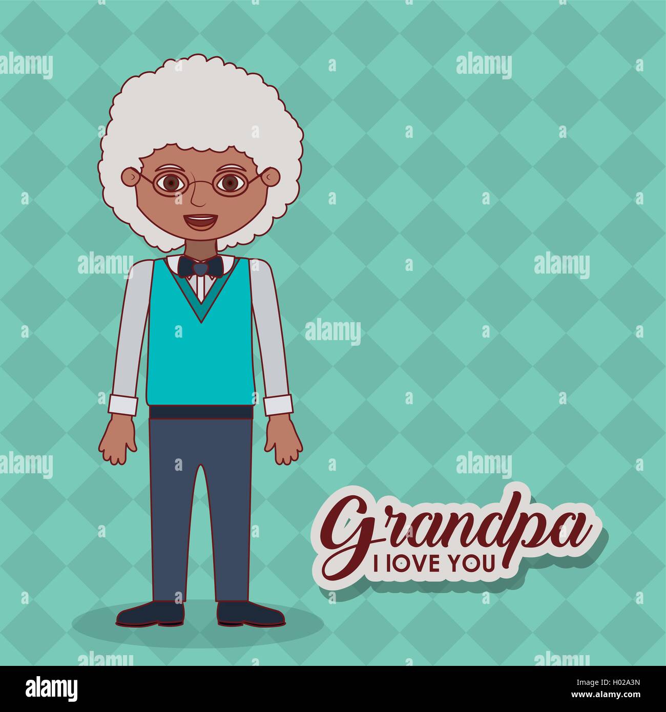 Grandfather grandpa cartoon design Stock Vector Image & Art - Alamy