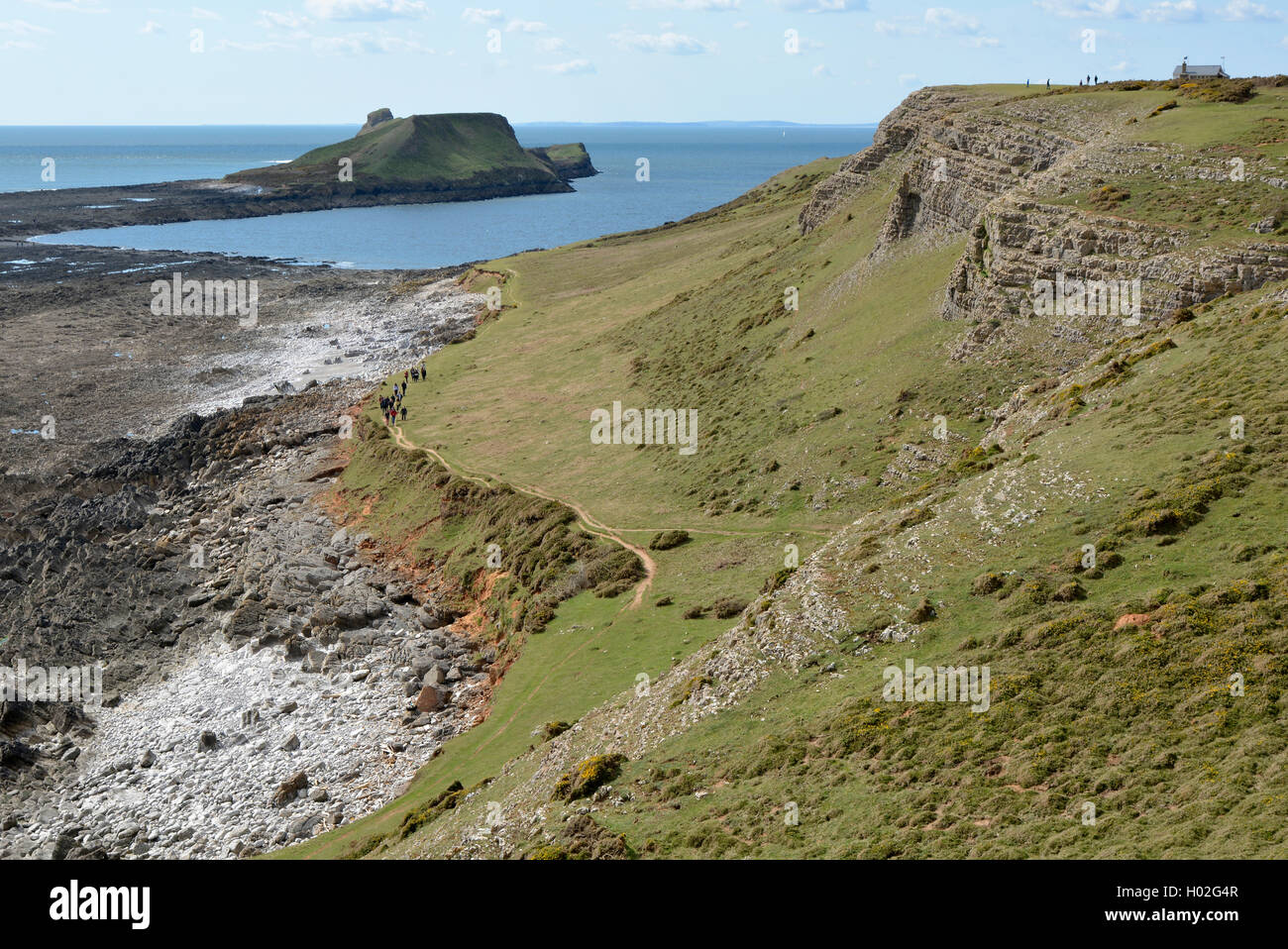 Geology on the gower hi-res stock photography and images - Alamy