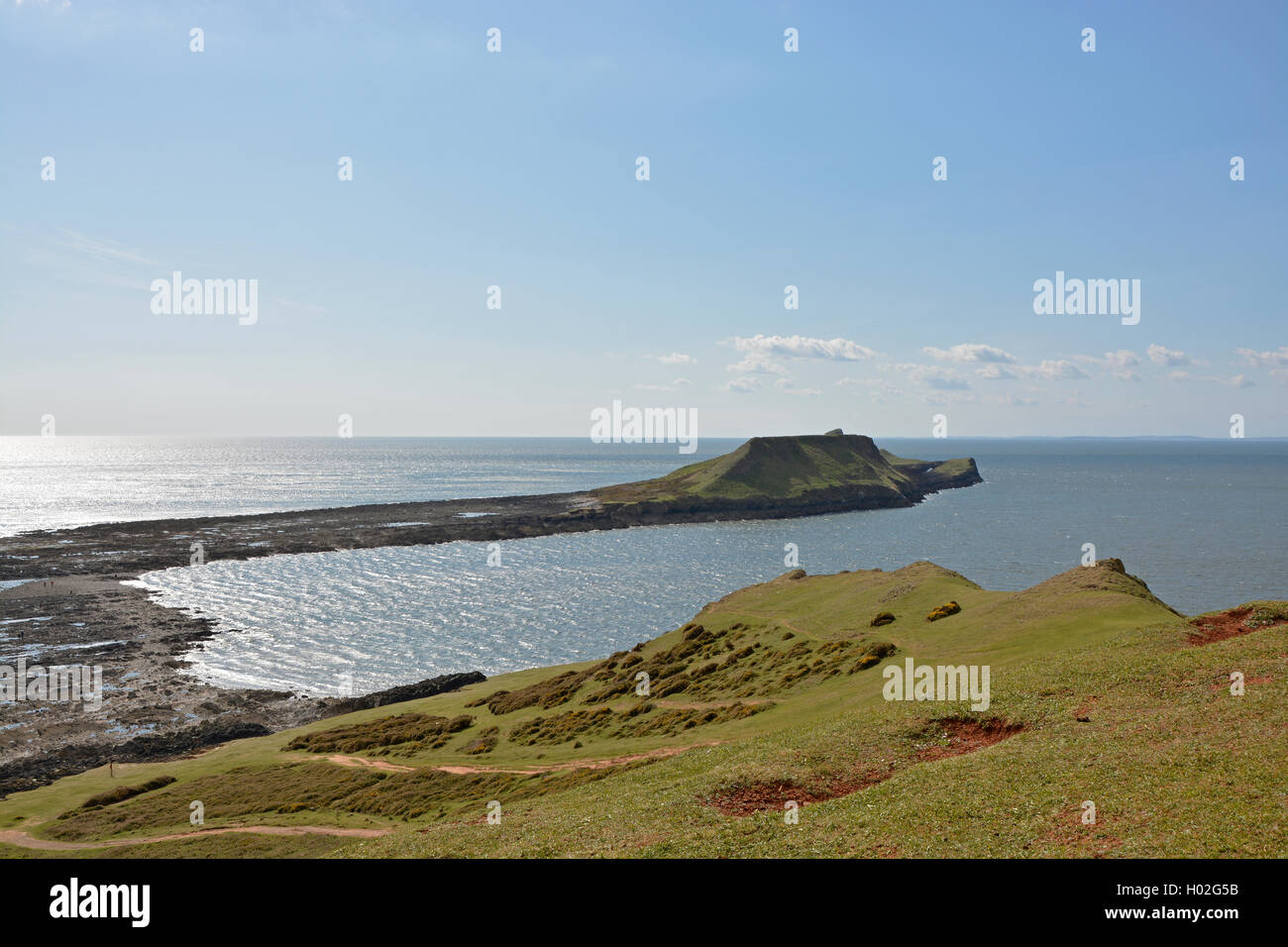 Rhossili gower peninsular hi-res stock photography and images - Alamy