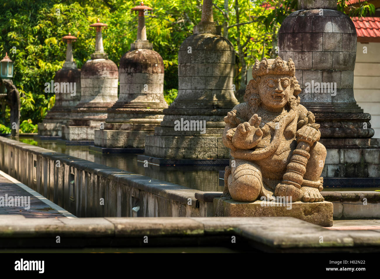 Mendut Temple is a Buddhist temple in Yogyakarta, Java, Indonesia Stock ...