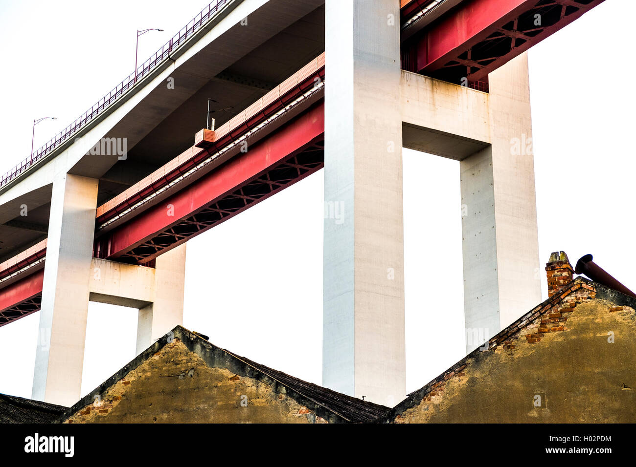 Bridge in Lisbon Portugal Stock Photo - Alamy