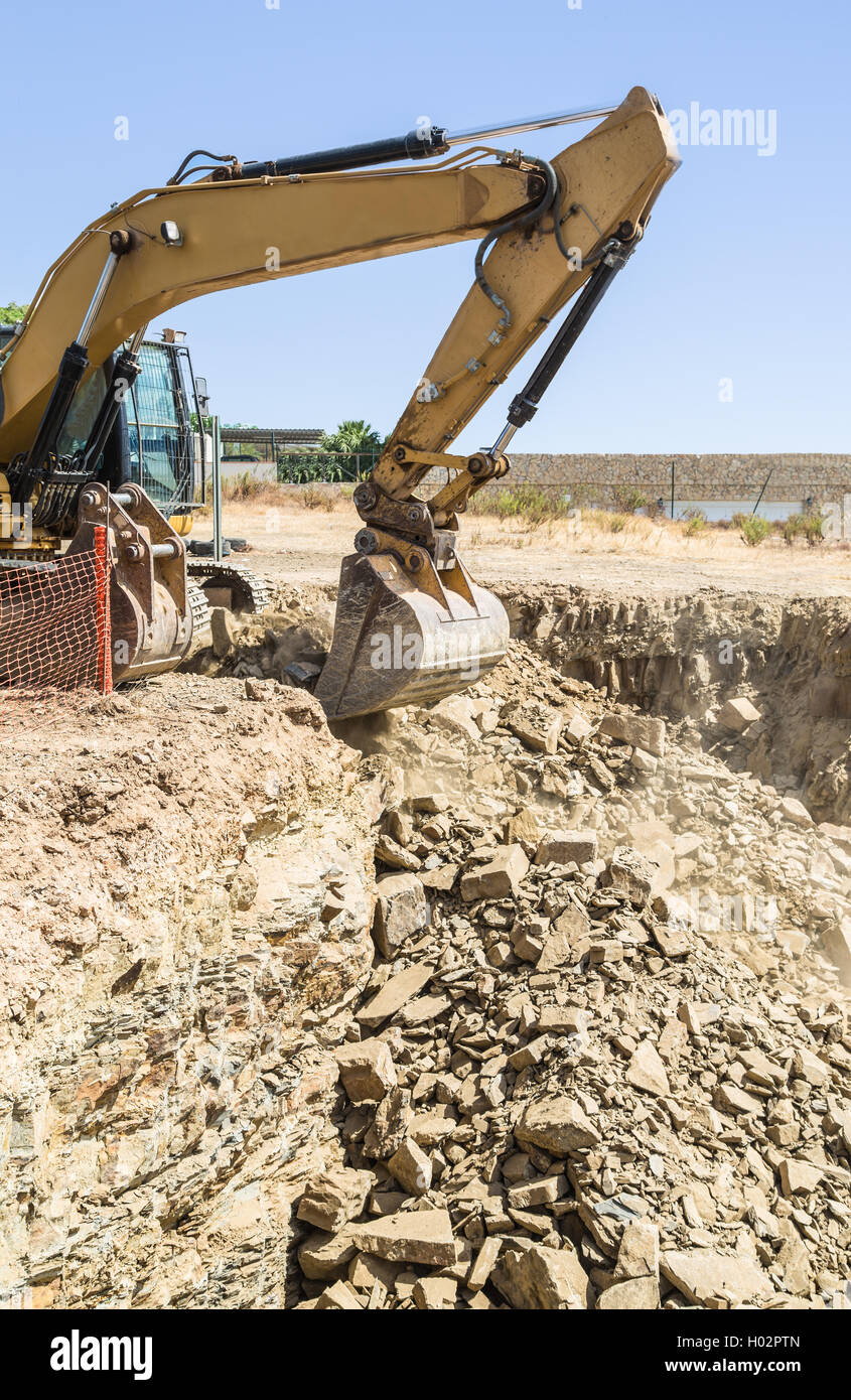 Digger house hi-res stock photography and images - Alamy