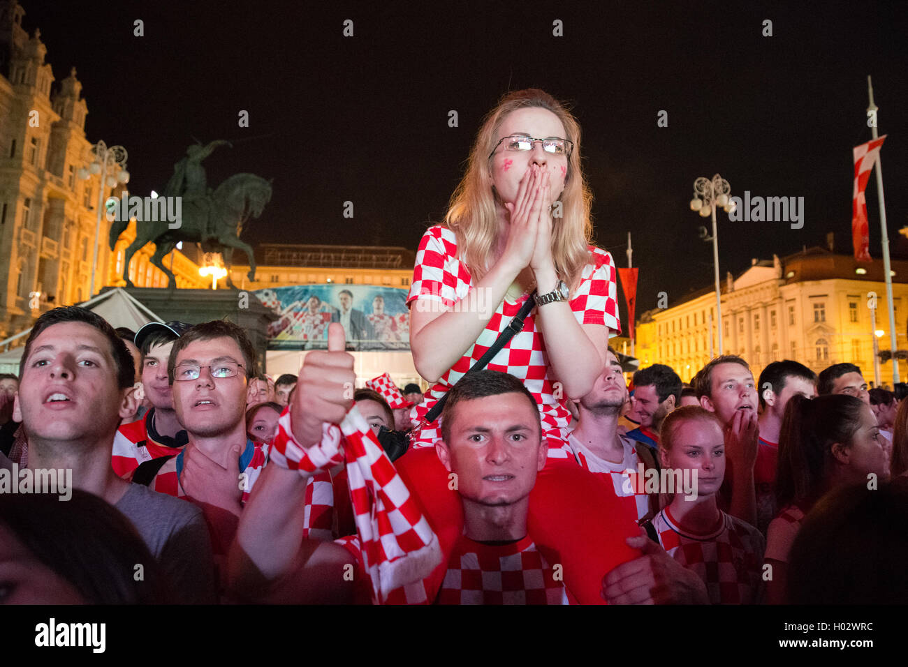 Croatian football national team hi-res stock photography and images - Alamy