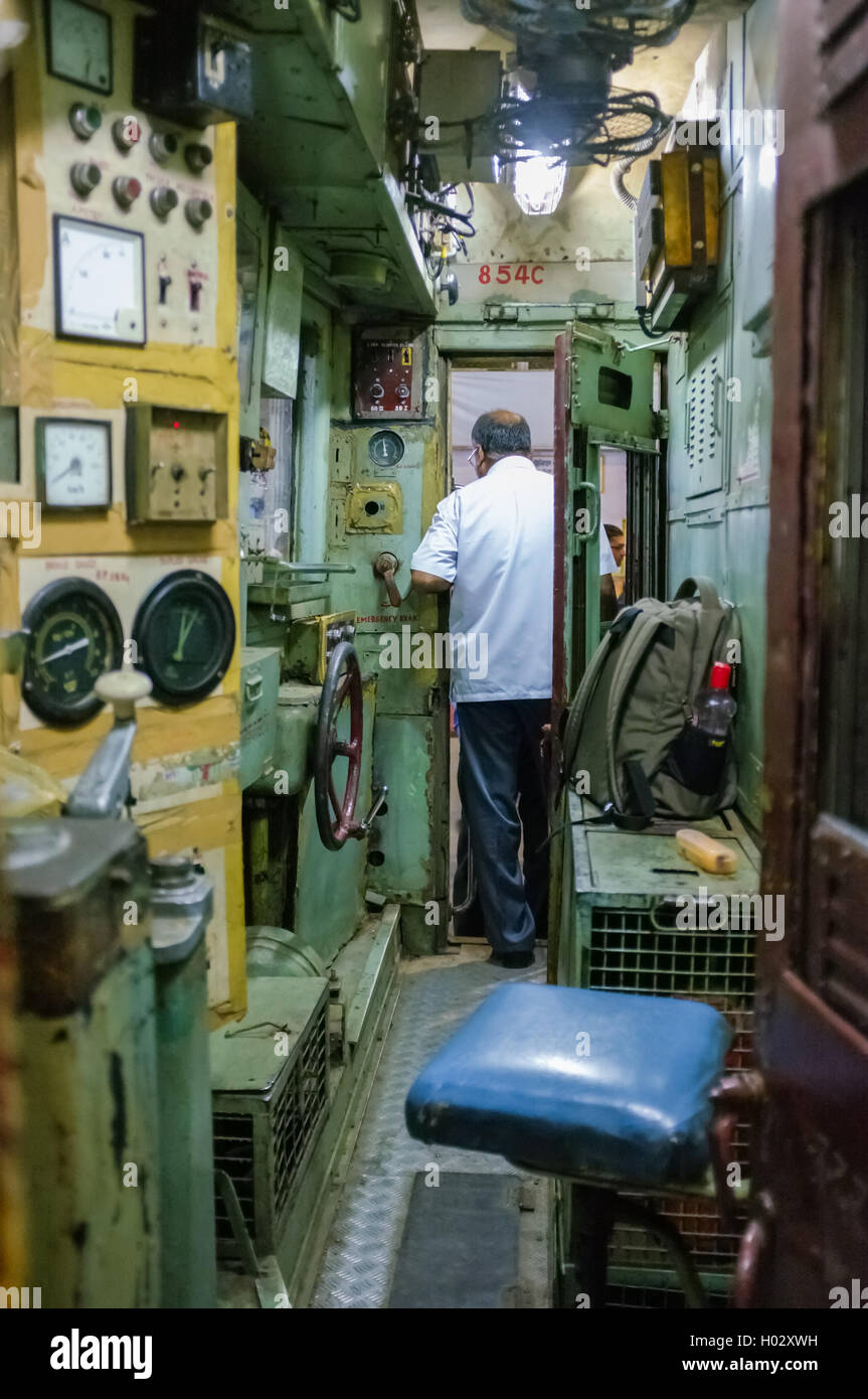 Train driver dashboard hi-res stock photography and images - Alamy