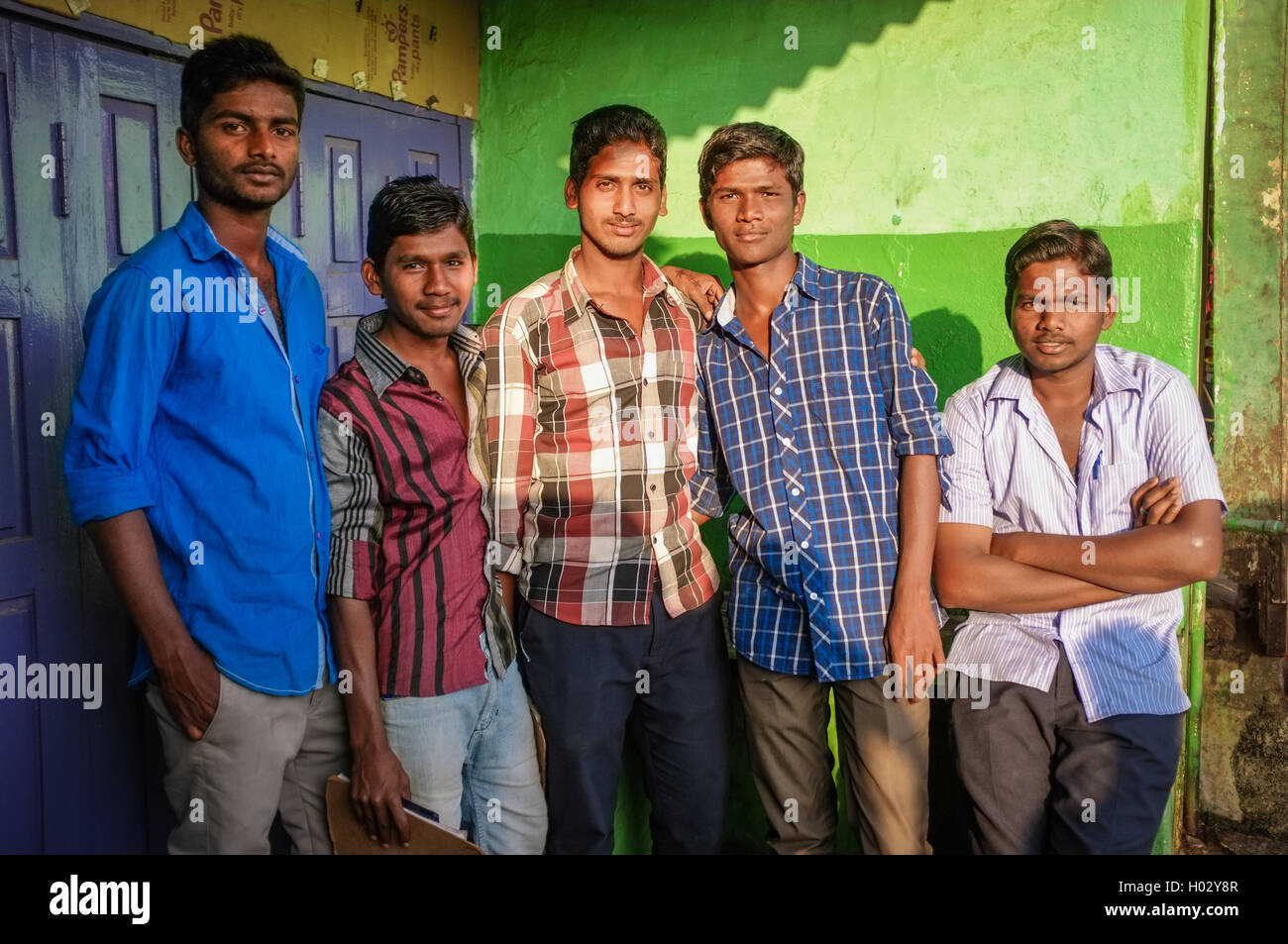 Indian young men hi-res stock photography and images - Alamy
