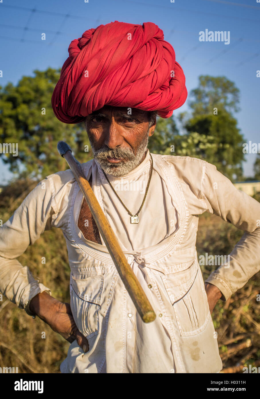 Rabari tribesman shepherd hi-res stock photography and images - Alamy