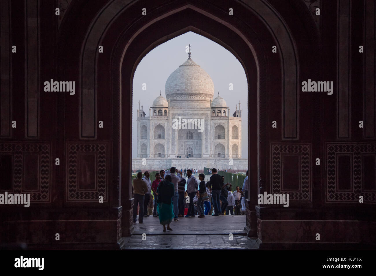 Agra taj mahal india inside hi-res stock photography and images - Alamy