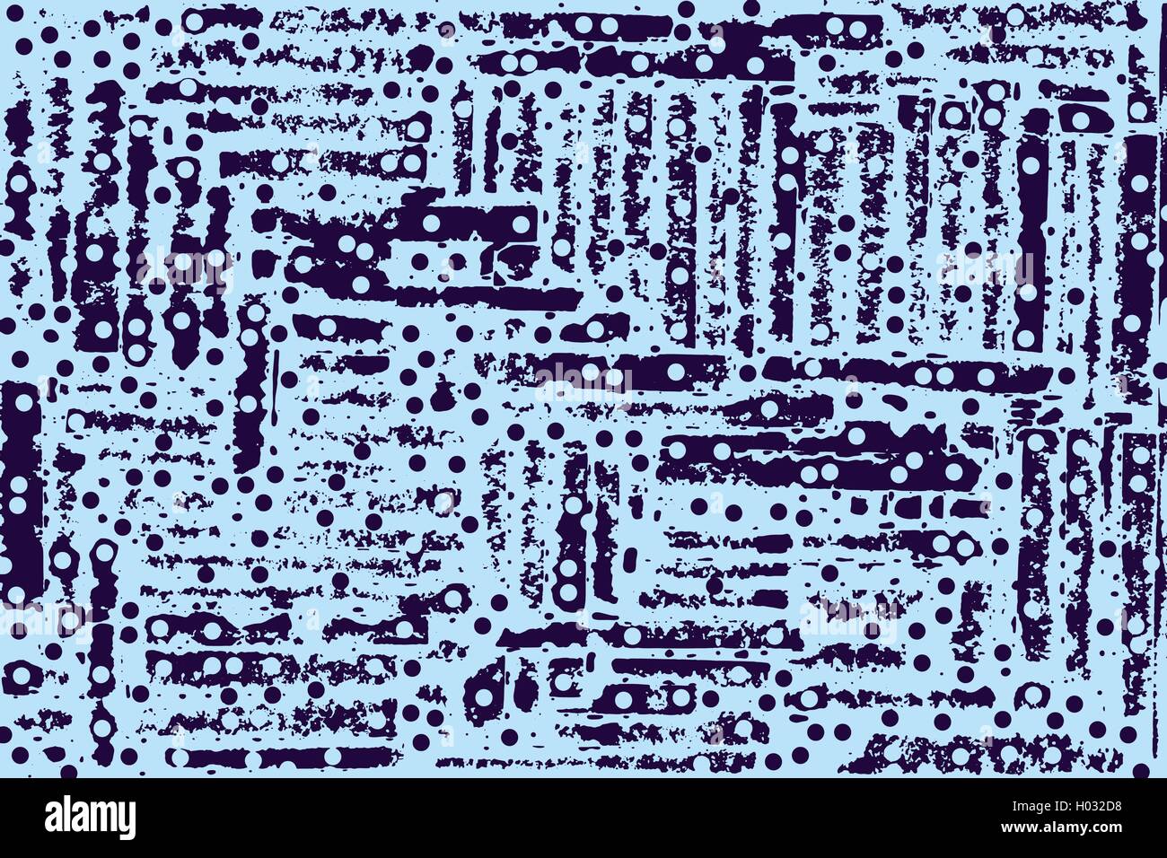 Abstract grunge vector background. Two tone handmade composition of ...