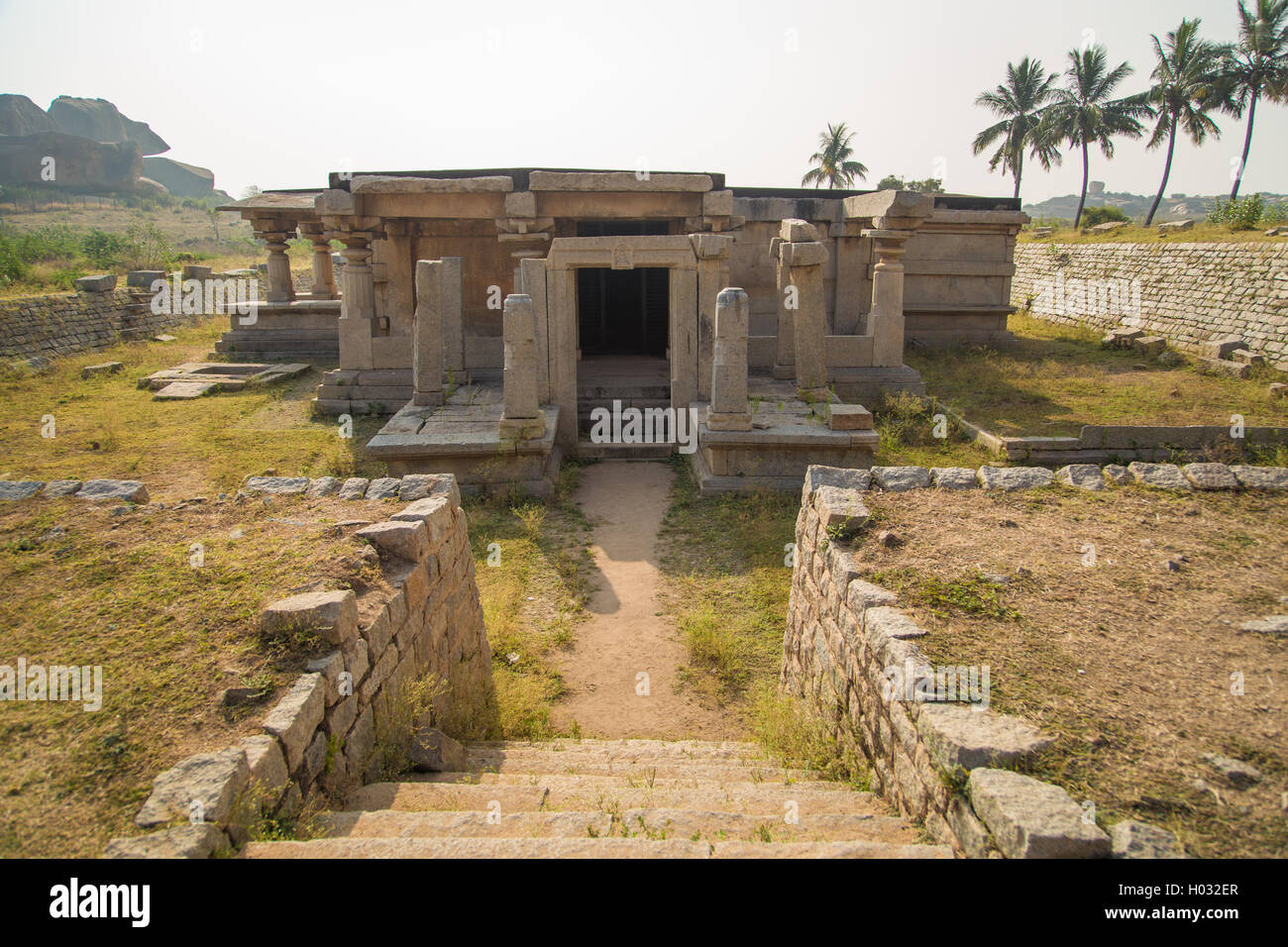 Ruins of Hampi, a UNESCO World Heritage Site, India Stock Photo - Alamy