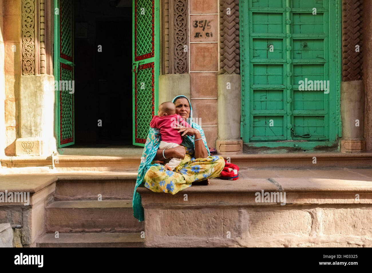 Indian granny hi-res stock photography and images - Alamy