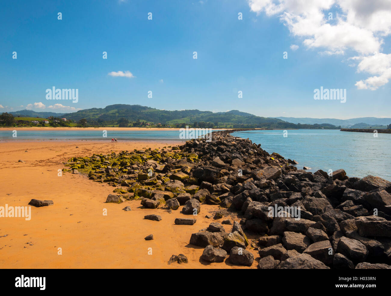 Asturias beach rodiles hi-res stock photography and images - Alamy
