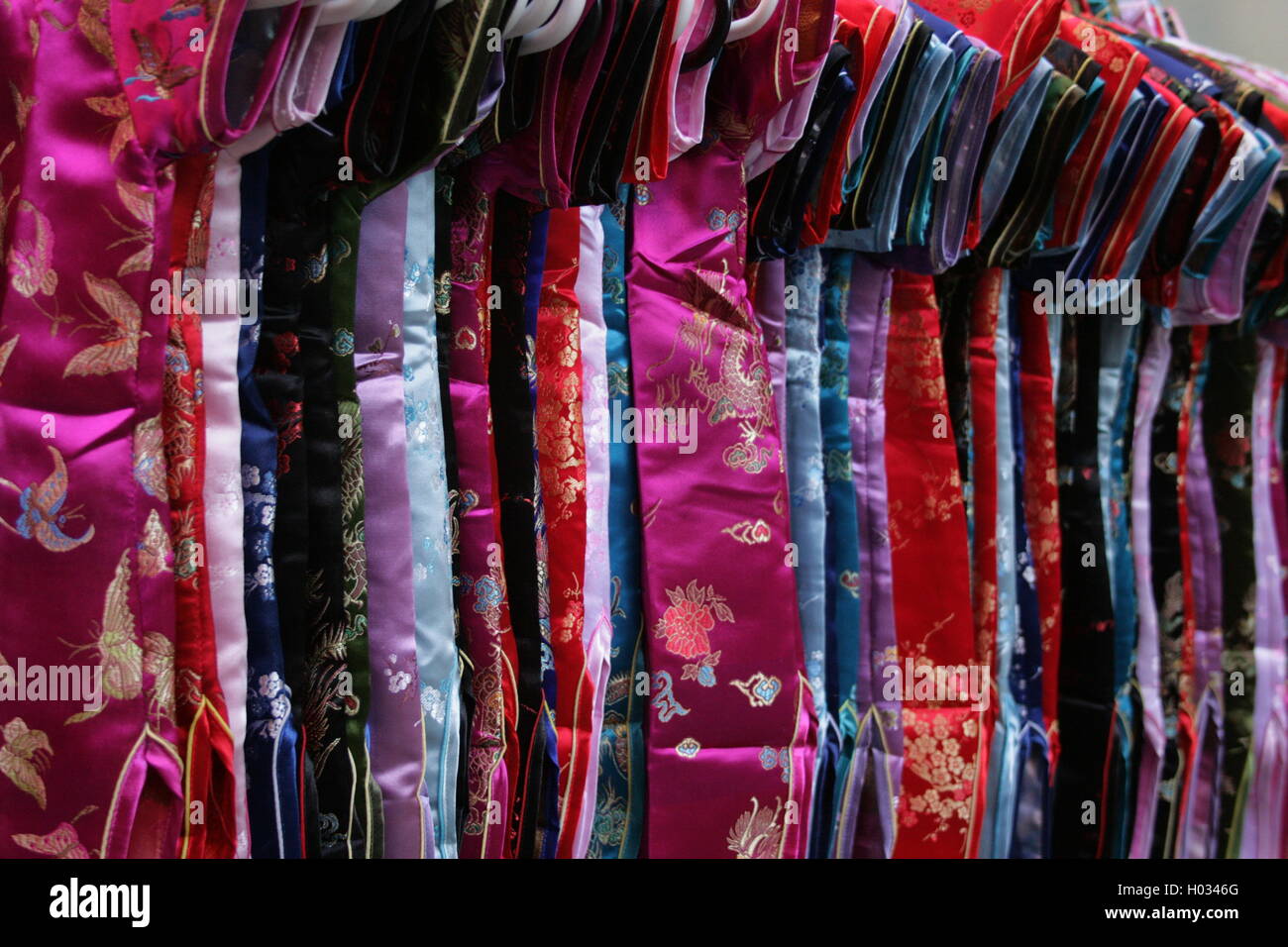 Chinese traditional dresses on display hi-res stock photography and ...