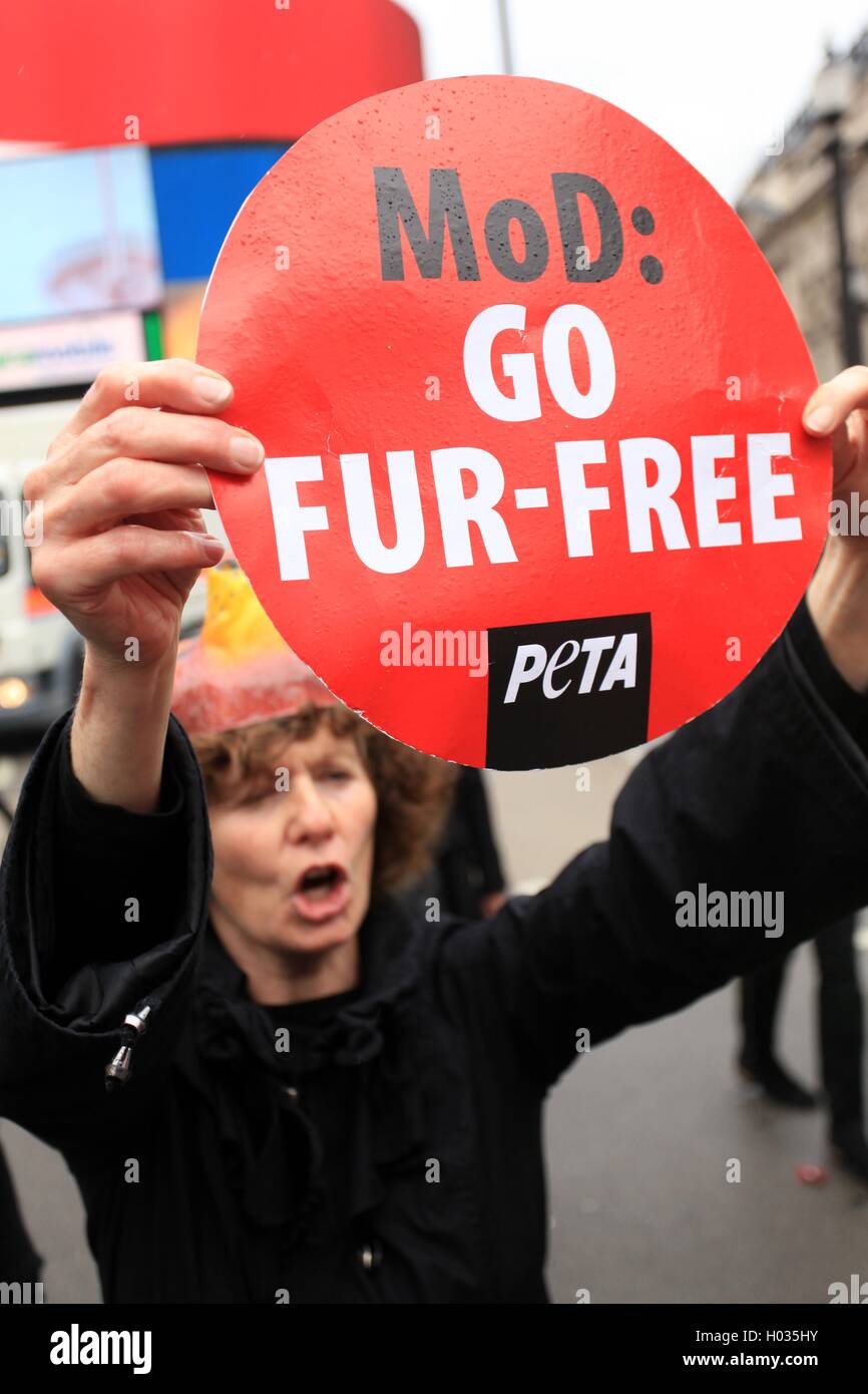 Peta protest against hi-res stock photography and images - Alamy