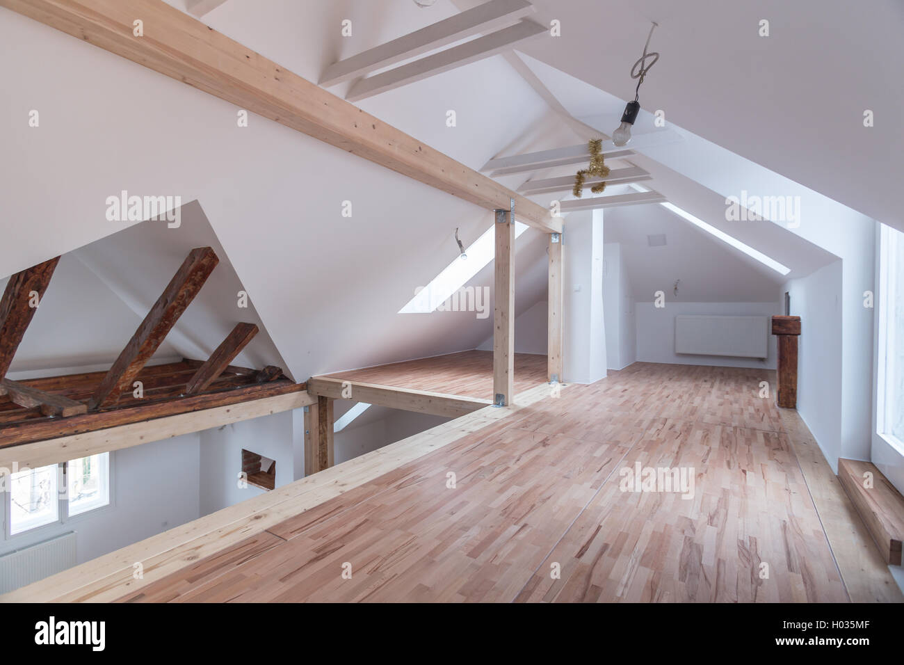 Interior of modern house with empty space Stock Photo - Alamy