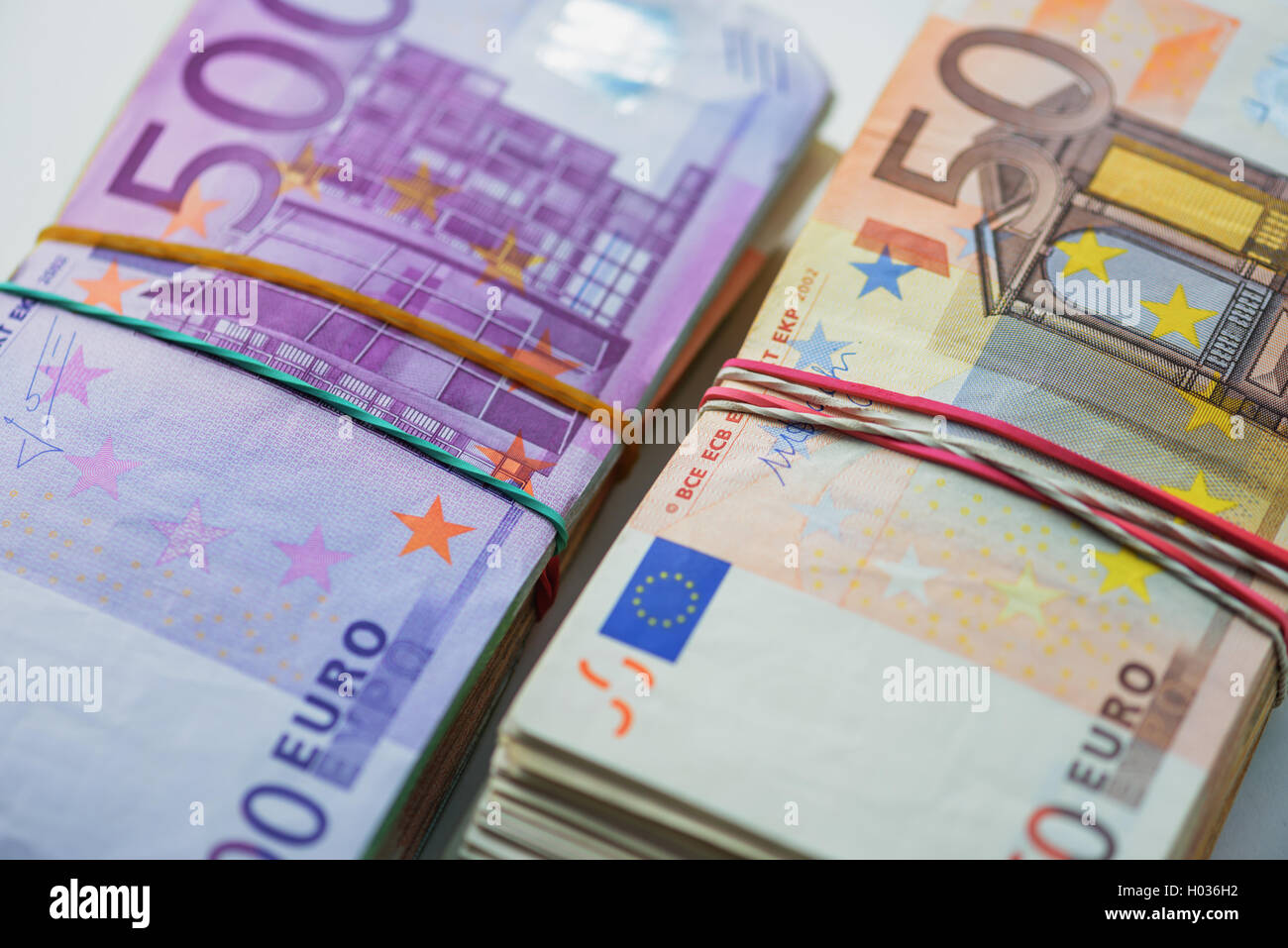 euro cash background closeup Stock Photo - Alamy
