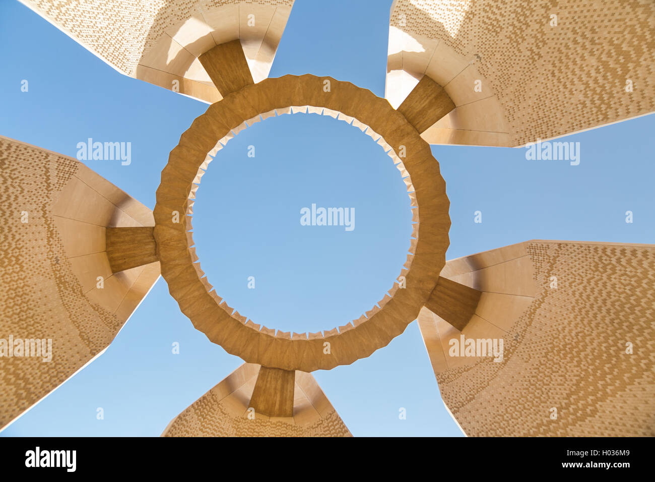 Detail of the Russian-Egyptian Friendship Monument in Aswan, Egypt ...