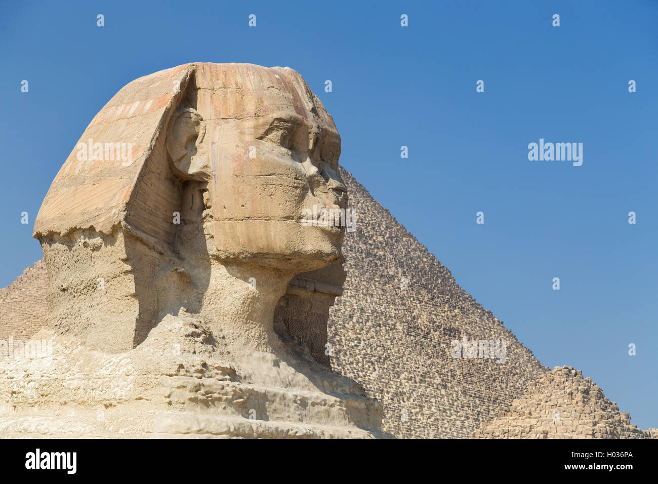 Head of the Great Sphinx of Giza, Egypt Stock Photo - Alamy