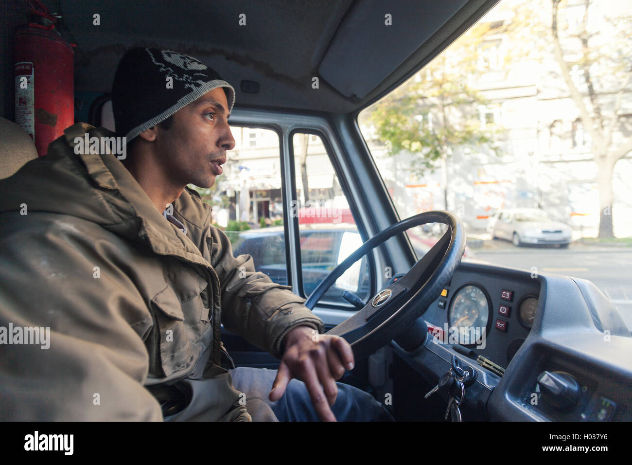 Wheel of a garbage hi-res stock photography and images - Alamy